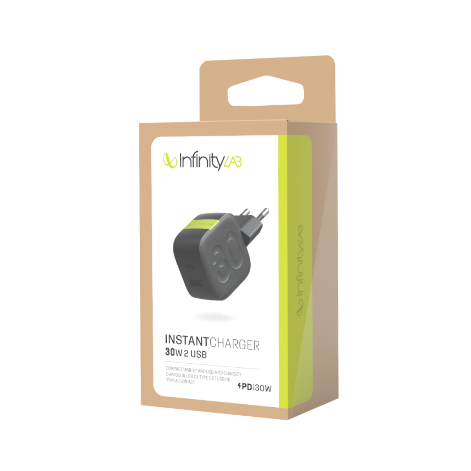 Koop InfinityLab InstantCharger 30W 2 USB | Oplader